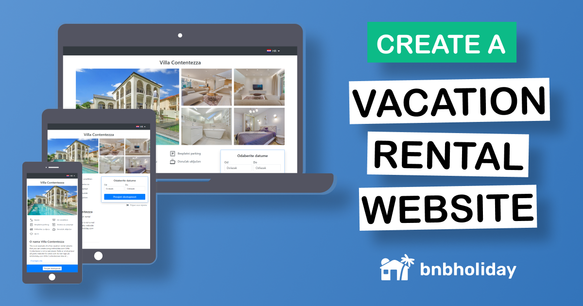 Vacation Rental Website Builder